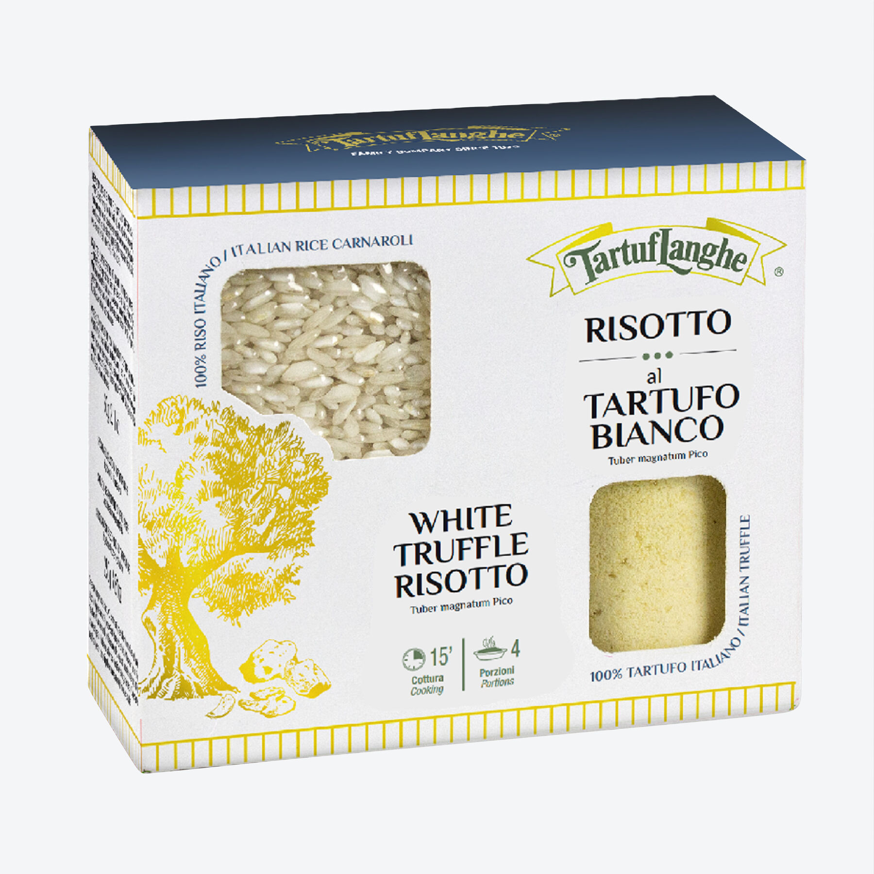 Kit Risotto à la truffe blanche - 250 g de riz carnaroli + 60 g de ...